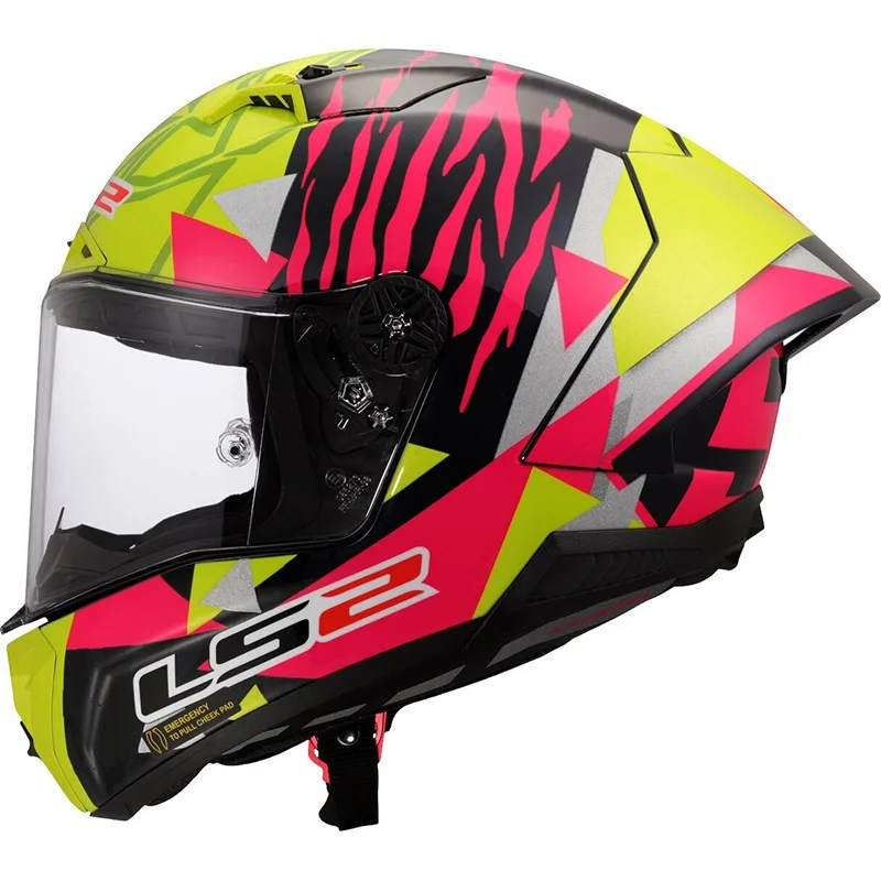 Casque intégral LS2 FF805 Thunder Carbone GP Aero Replica Aldeguer