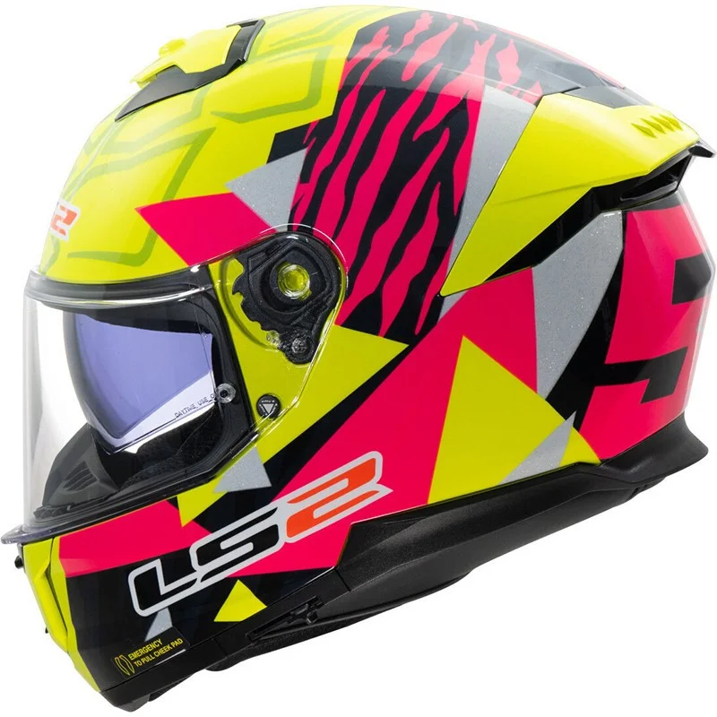 Capacete integral LS2 FF808 Stream II Tiger -30%
