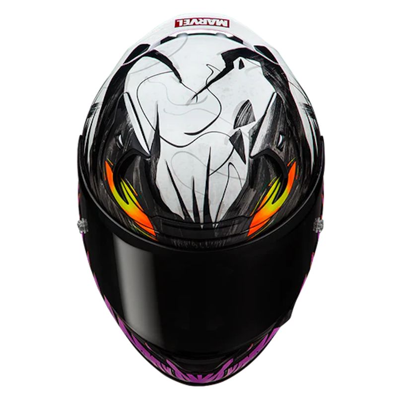 Full face moto helmet HJC RPHA 12 Anti Venom 2 Marvel